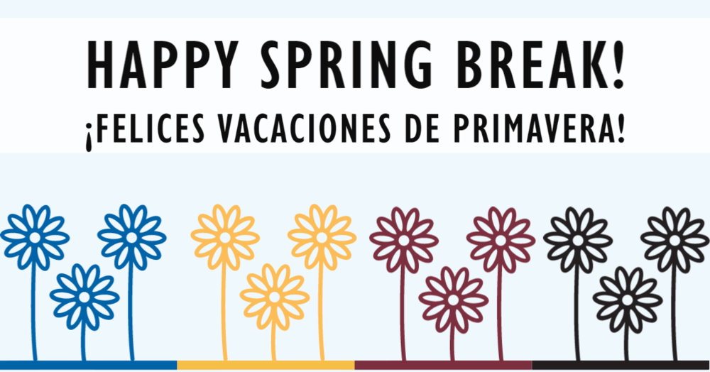 Happy Spring Break - A Message from Dr. Conway | Camden Academy Charter ...